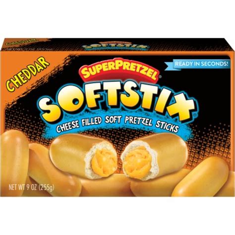 Superpretzel Softstix Filled Cheddar Cheese Pretzel Bites 9 Oz 9 Oz
