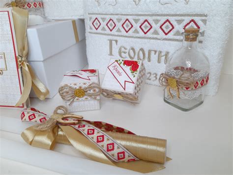 Комплект за кръщене с шевици Handmastersbg