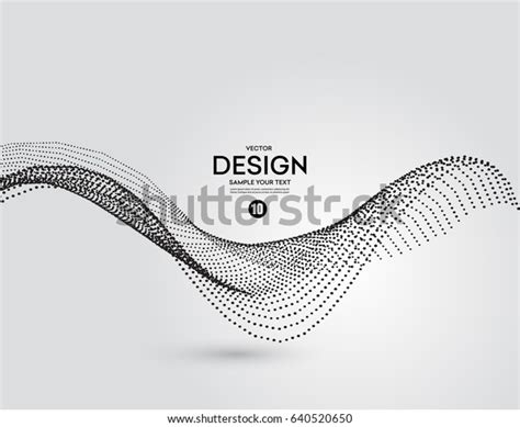 Abstract Background Dots Lines Vector Particles Stock Vector Royalty Free 640520650 Shutterstock
