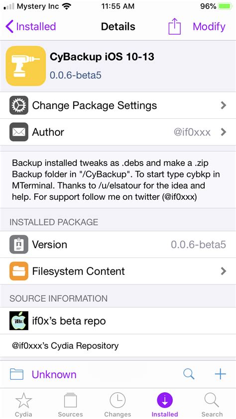 Cydia Disappeared Fix Zaunmaler