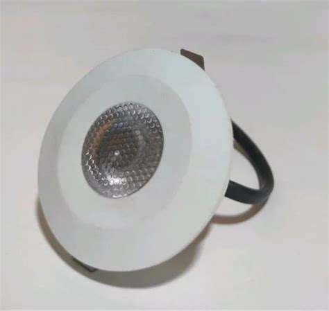 W Ceramic Led Spotlight Round Cool White At Rs Piece In Sitapur Id