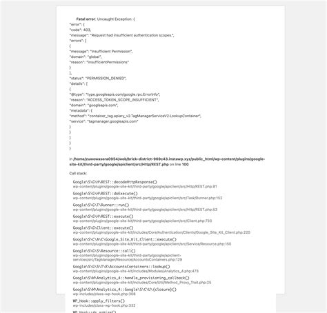 Potential Fatal Error During Analytics Account Provisioning Flow When Setting Up Sk With