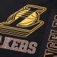 Nba Nba Los Angeles Lakers Midnight Black Oversized T Shirt Black Nba