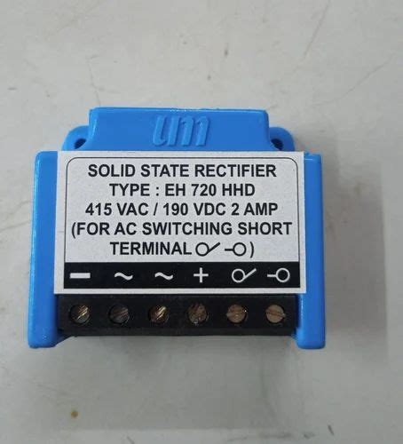 Solid State Rectifier At ₹ 900piece Gujranwala Colony New Delhi
