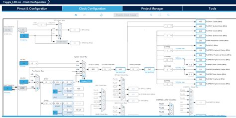 solved nucleo h745ziq clock configuration required to run