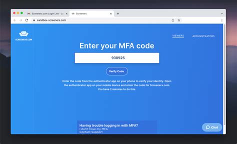 Enabling Multifactor Authentication Mfa As A Reviewer Screeners Viewers