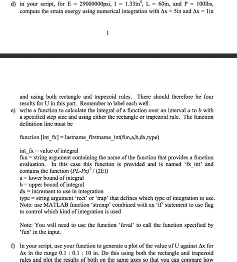 I Need Help With This Matlab Problem For My Civil