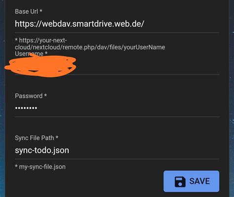 Cant Sync Web De Webdav Issue 1797 Johannesjo Super Productivity