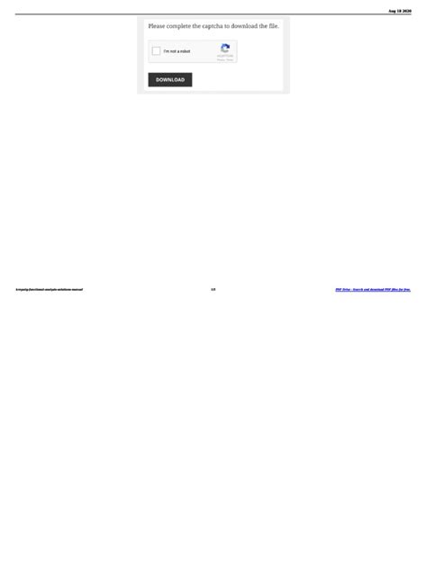 Incar Tw Kreyszig Functional Analysis Solutions Manual Pdf Functional Analysis