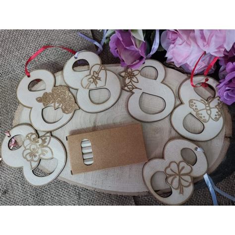 Сет от 6 броя фигурки за оцветяване Осмици