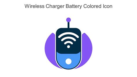 Wireless Charger Battery Colored Icon In Powerpoint Pptx Png And Editable Eps Format PPT Example