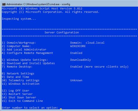 windows server core 2019 management fundamentals virtualization howto