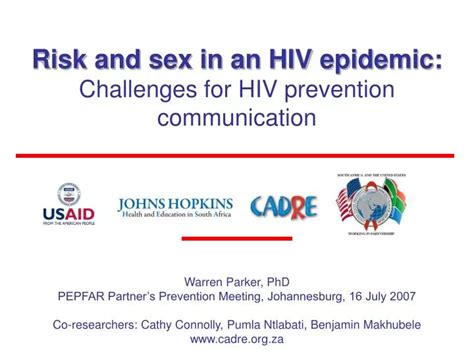 PPT Risk And Sex In An HIV Epidemic Challenges For HIV Prevention Communication PowerPoint