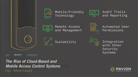 The Rise Of Cloud Based And Mobile Access Control Systems Pavion