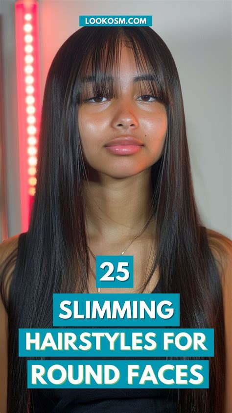 25 Slimming Hairstyles For Round Faces Beautiful Looks That Flatter