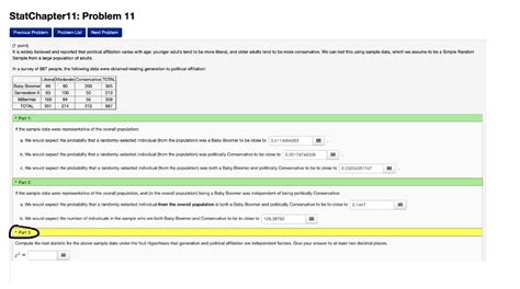Solved Statchapter 11 Problem 10 Previous Problem Problem