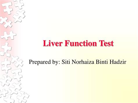 PPT Liver Function Test PowerPoint Presentation Free Download ID 437473