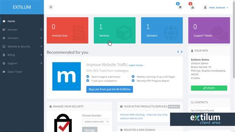 Manage Mysql Database User Client Area Extilum Knowledgebase