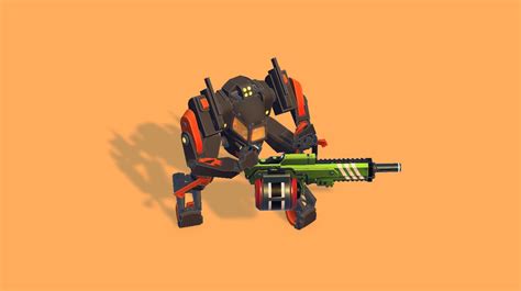 Robots With Animations And Assets