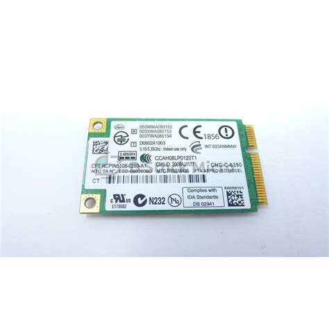 Wifi Wireless Card Intel An Mmw Hp Elitebook W Elitebook W