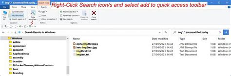 File Explorer No Longer Brings Up Search Tab Win H Windows Forums