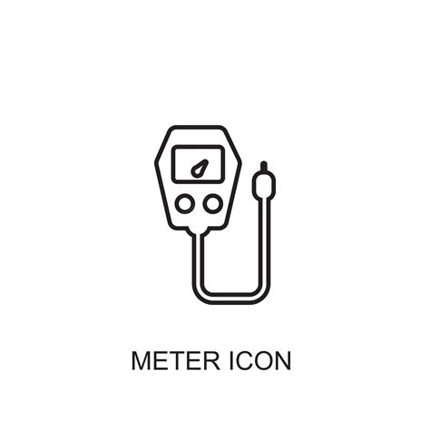 Premium Vector Meter Vector Icon Icon