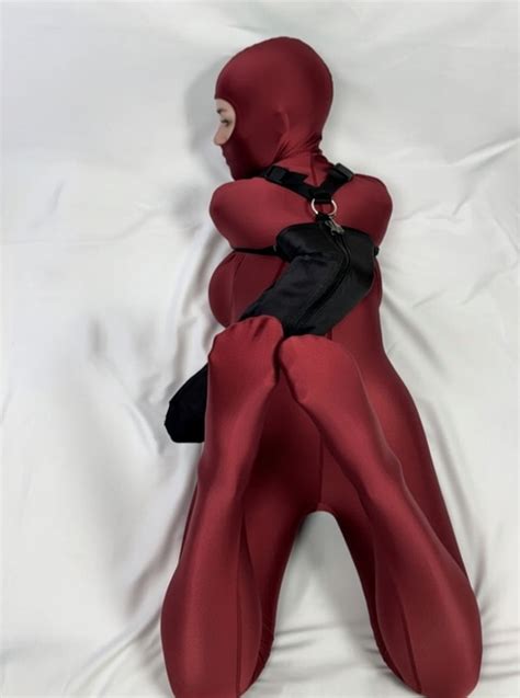 Custom Self Bondage Armbinder Heavy Weight Nylon