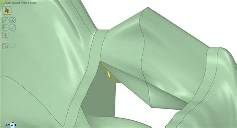 How To Create Smooth Transitions Between Surfaces When The Round Tool Fails