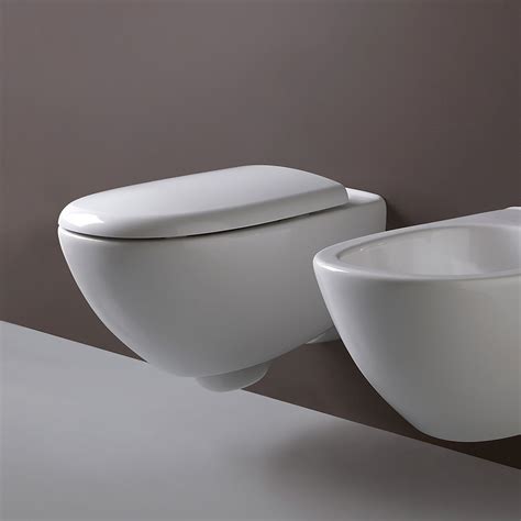 Flaminia Spin Wall Hung Wc Flaminia Colors Glossy White