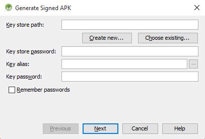 Android Procedure For Generating Debug Build Apk S And Release Build Apk S In Android Studio