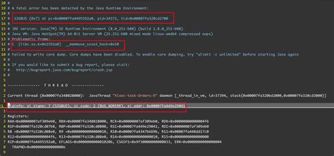 jvm致命错误日志 hs err pid log 分析 hlooc 博客园