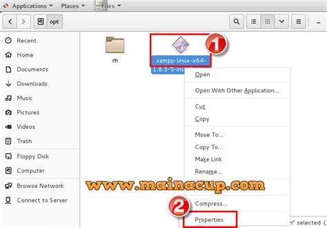 การติดตั้ง Xampp บน Linux Centos 7 แบบ Gui รับสอนเขียนโปรแกรม Php