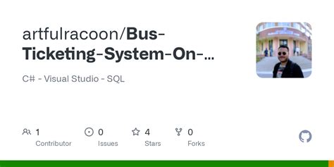 Github Artfulracoonbus Ticketing System On Csharp C Visual