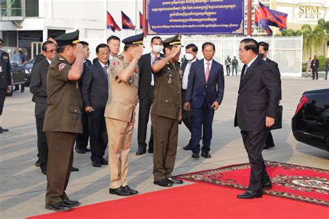 សម្តេចអគ្គមហាសេនាបតីតេជោ ហ៊ុន សែន នាយករដ្ឋមន្ត្រីនៃព្រះរាជាណាចក្រកម្ពុជា