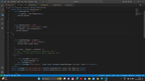 pankaj salunke on linkedin that s a day 3 to learn react js today i will create mini text…