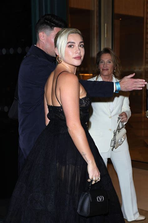 Provocative Florence Pugh Valentino Paris Fashion Hot Celebs Home
