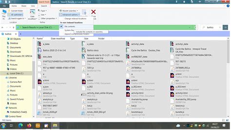 Windows 10 Search Of All Subfolders On Harddrive Windows 10 Forums