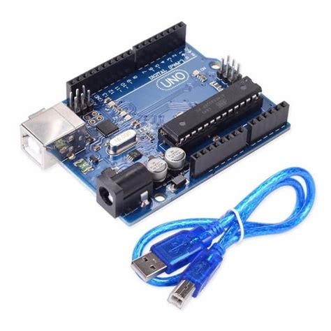 Jual Arduino Uno R3 With Data Cable Dip Ic Atmega328 Atmega 16u2 Serial Shopee Indonesia