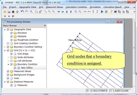 Defining Boundary Conditions — Iric Developers Manual 400 Documentation
