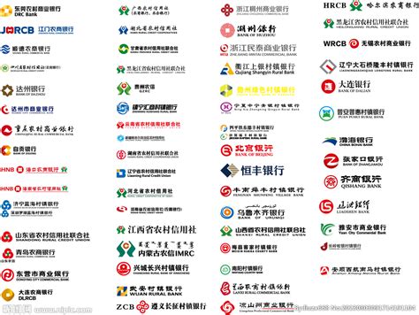 银行logo 设计图 企业LOGO标志 标志图标 设计图库 昵图网