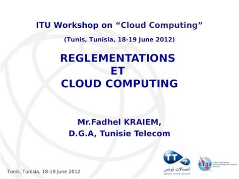 Ppt Reglementations Et Cloud Computing Dokumen Tips