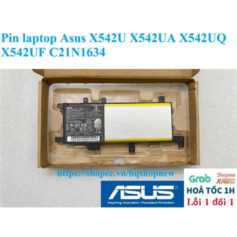 Pin zin Pin laptop Asus X542U X542UA X542UQ X542UF C21N1634 Shopee Việt Nam