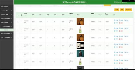 基于python的仓库管理系统python仓库管理 Csdn博客