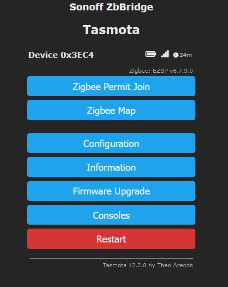V1230 Sonoff Zb Bridge Exception 3 Fixed In V1231 · Issue