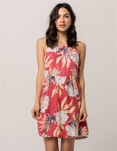 ROXY Antelope Curves Babydoll Dress MULTI Tillys