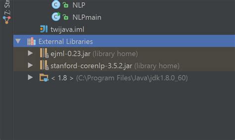 Intellij Fails To Recognize Stanford Corenlp 352 Modelsjar File