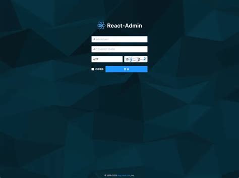 React Admin By Javaluo A React Template Built At Lightspeed
