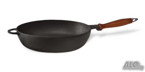 Чугунени тигани дълбоки от 20 см до 28 см Съдове Сервизи Прибори София Дълбок чуг