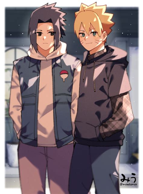 Boruto And Sasuke Uzumaki Boruto Fan Art 45104911 Fanpop