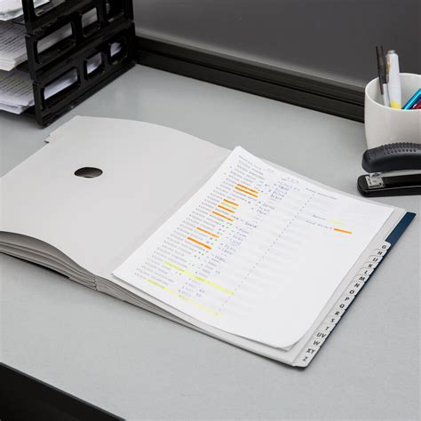 Pendaflex PFX DDF3 OX Letter Size 20 Pocket Desk File Sorter A Z